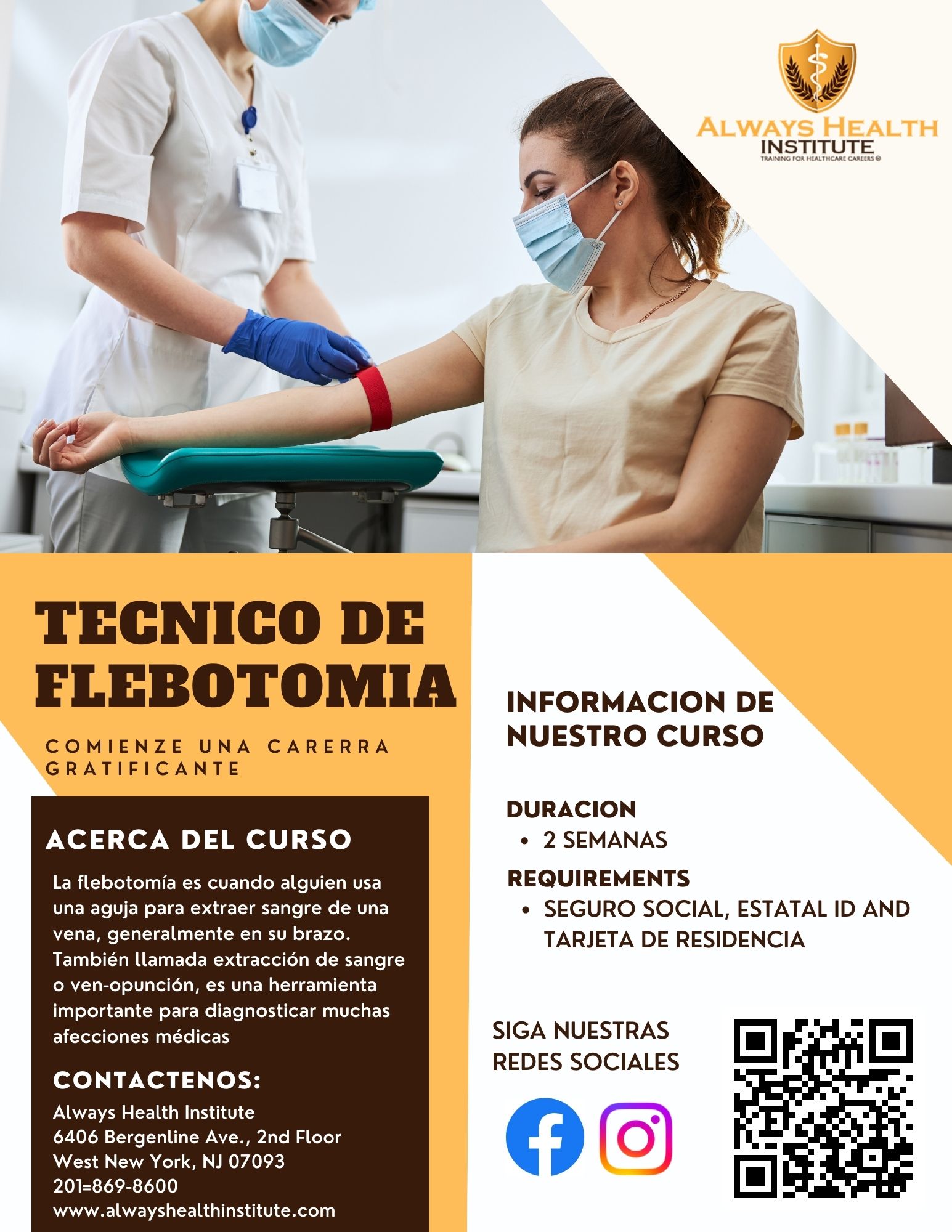 PHLEBOTOMY – Always Health Institute