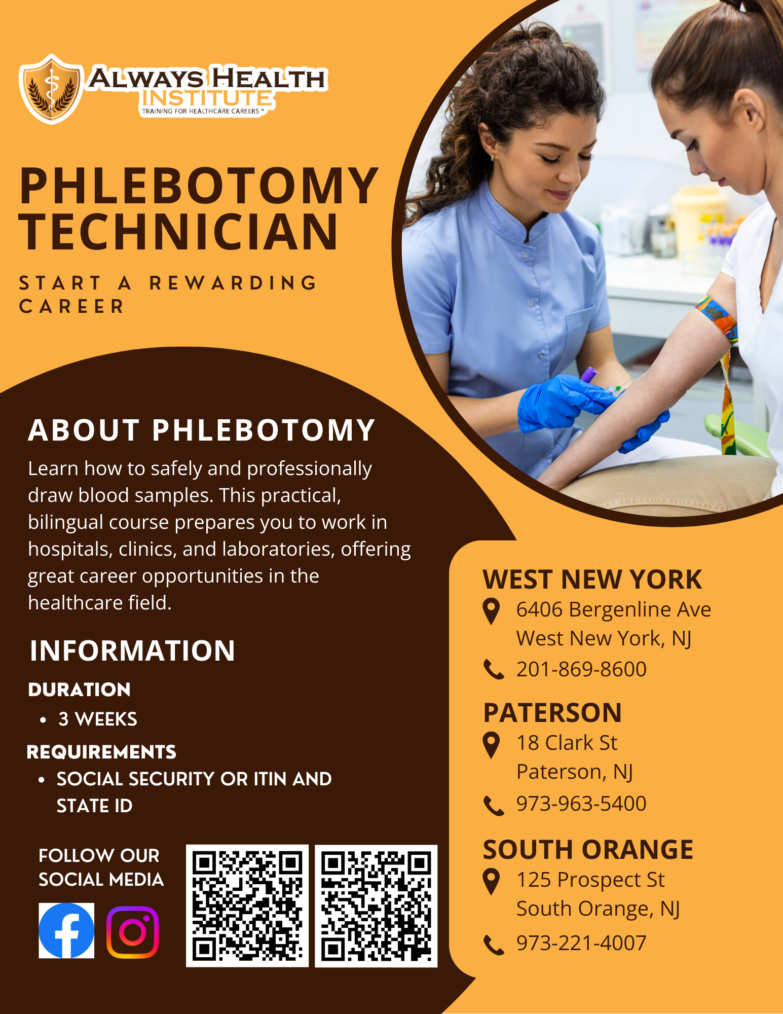 PHLEBOTOMY – Always Health Institute